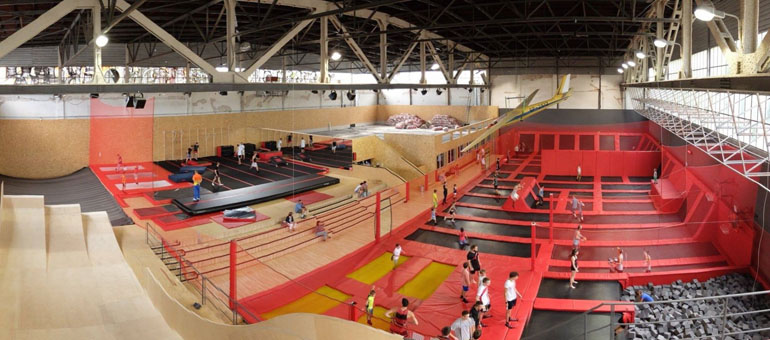 Aktywnie z rodziną - Parki Trampolin cz.1